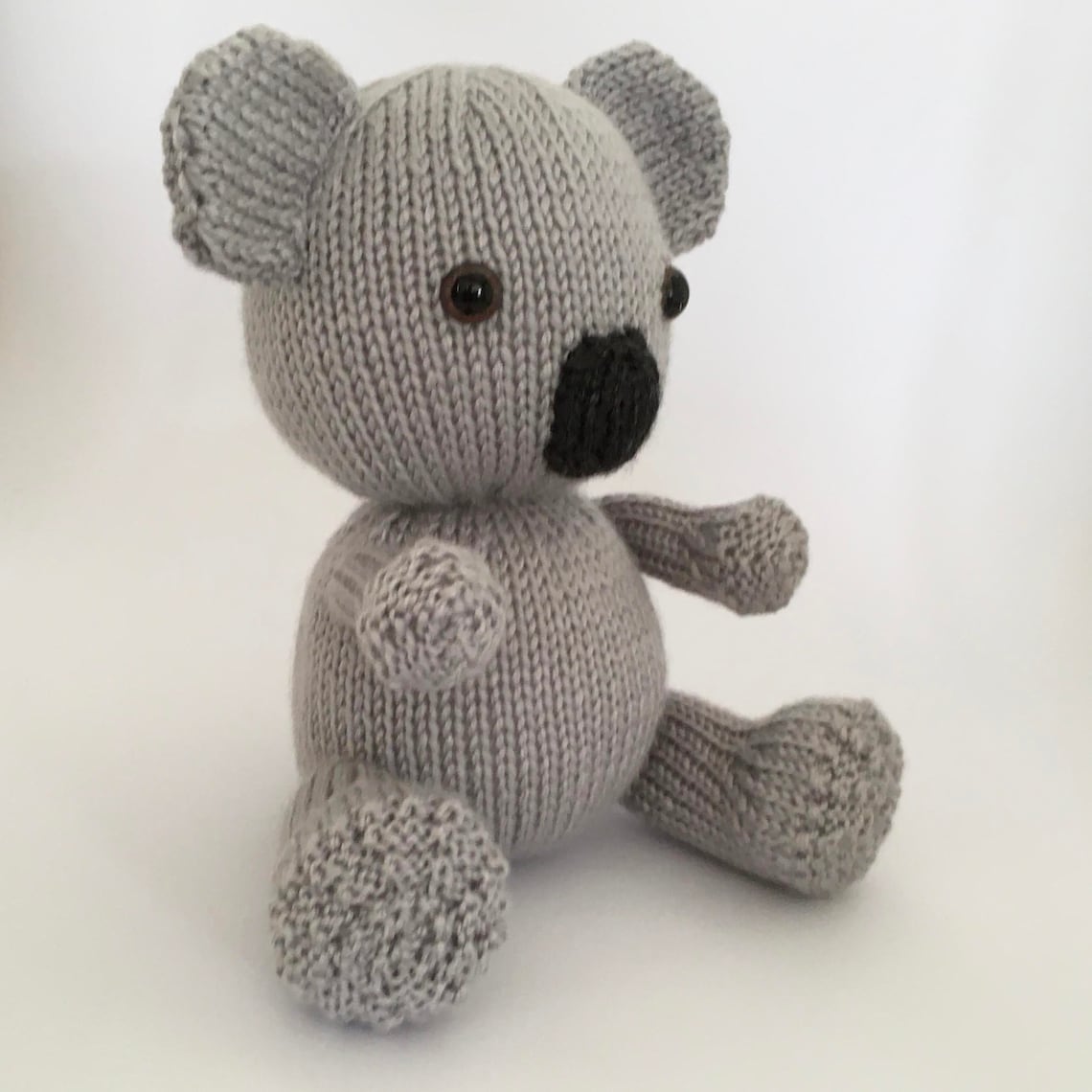 Koala Knitting Pattern Knitted Koala Bear PDF Koala Pattern Baby Koala ...