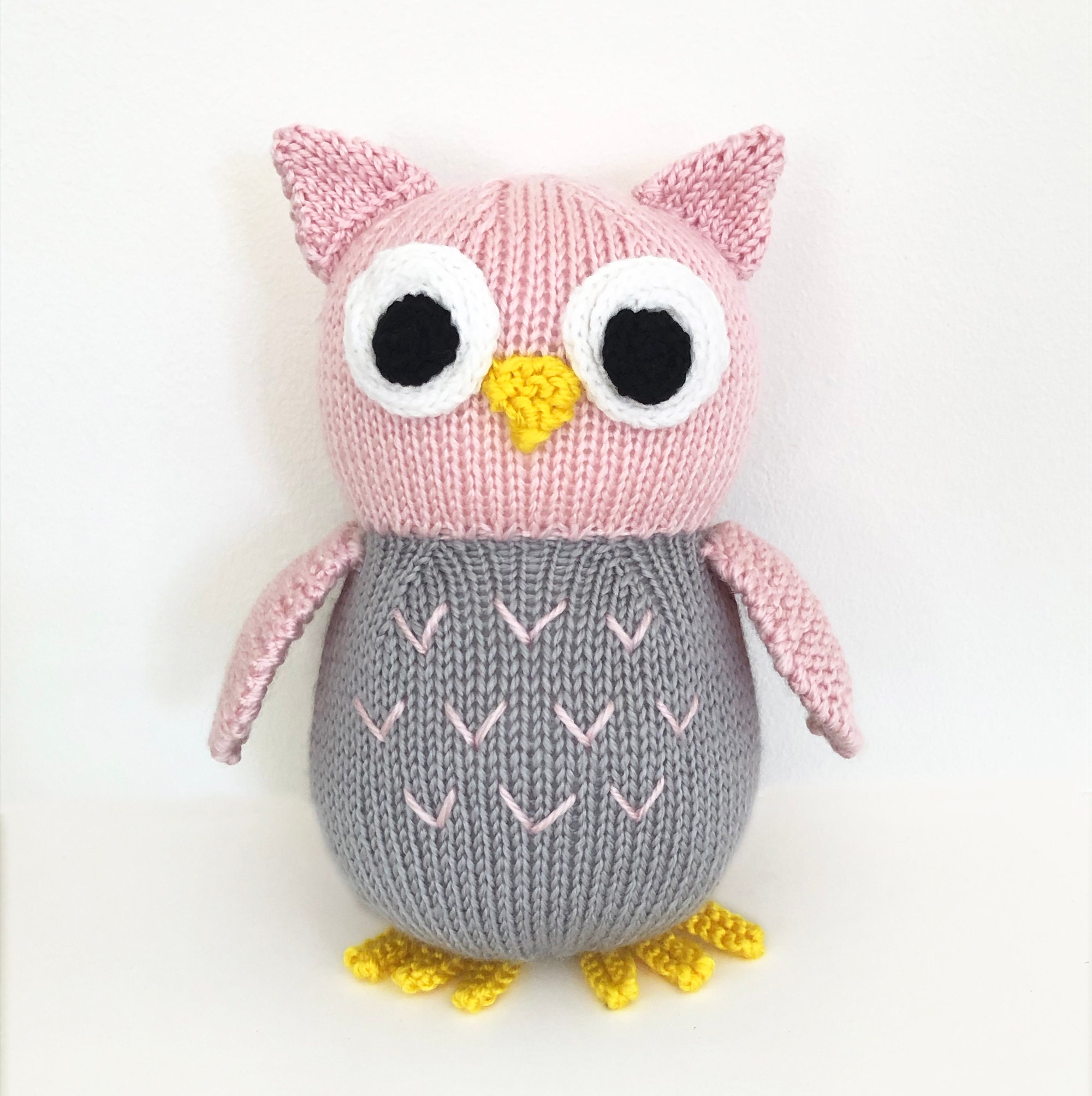 Owl Family Knitting Pattern Knitted Owls PDF Amigurumi Owls - Etsy ...