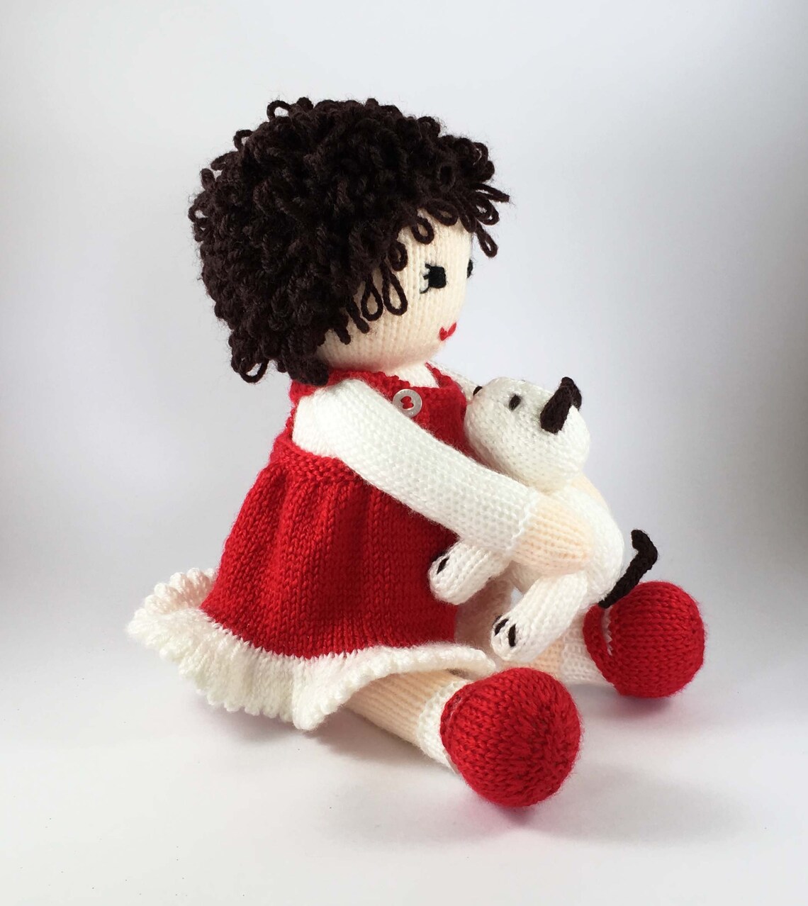 Doll Knitting Pattern Toy Knitting Pattern Soft Toy Knitting | Etsy