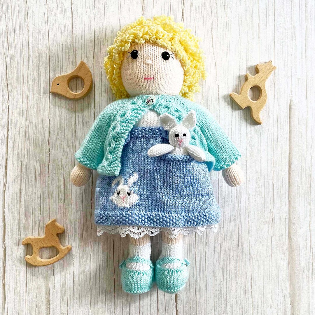 Susie Doll Knitting Pattern Boutique Doll With Clothes And Adoption