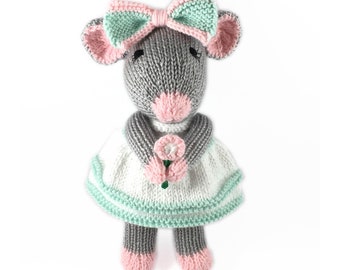 Basic Doll Knitting Pattern 33cm 13 Inch Doll Body Base Worked Flat on ...