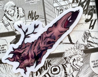 Ryomen Sukuna Sticker - Etsy