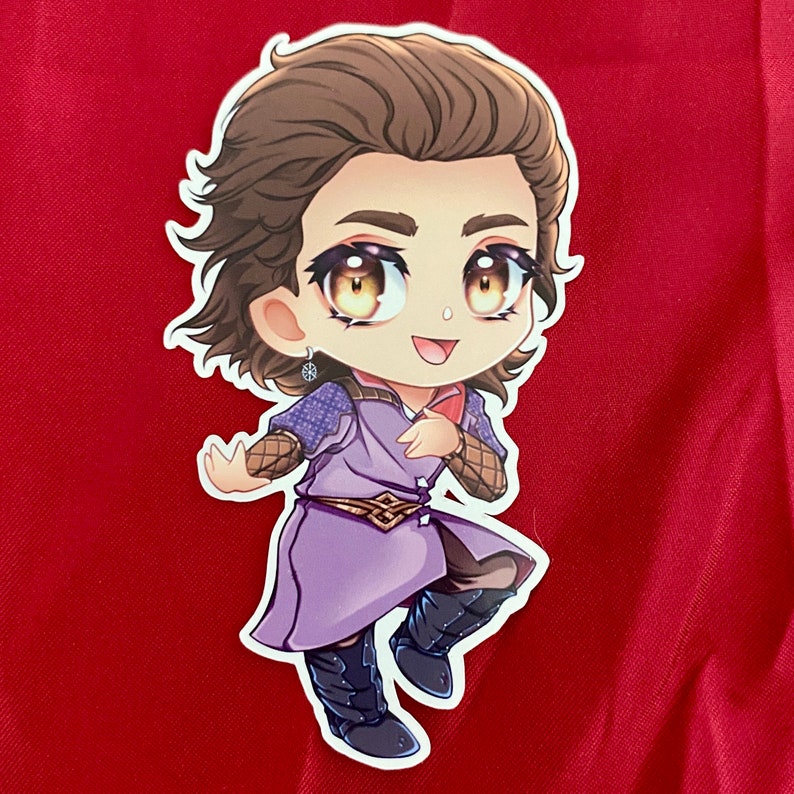 BALDURS GATE 3 Character Stickers Gale Wyll Karlach Laezel Astarion ...