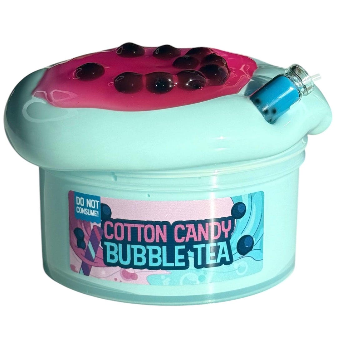 Cotton Candy Bubble Tea - Etsy