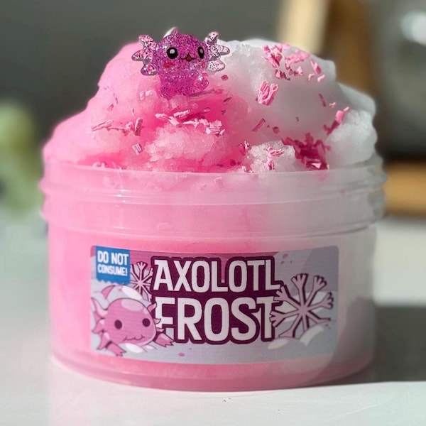 Axolotl Slime - Etsy