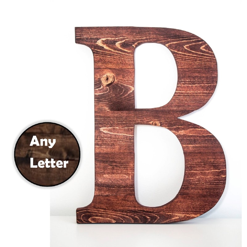 Large Wood Letters - Etsy
