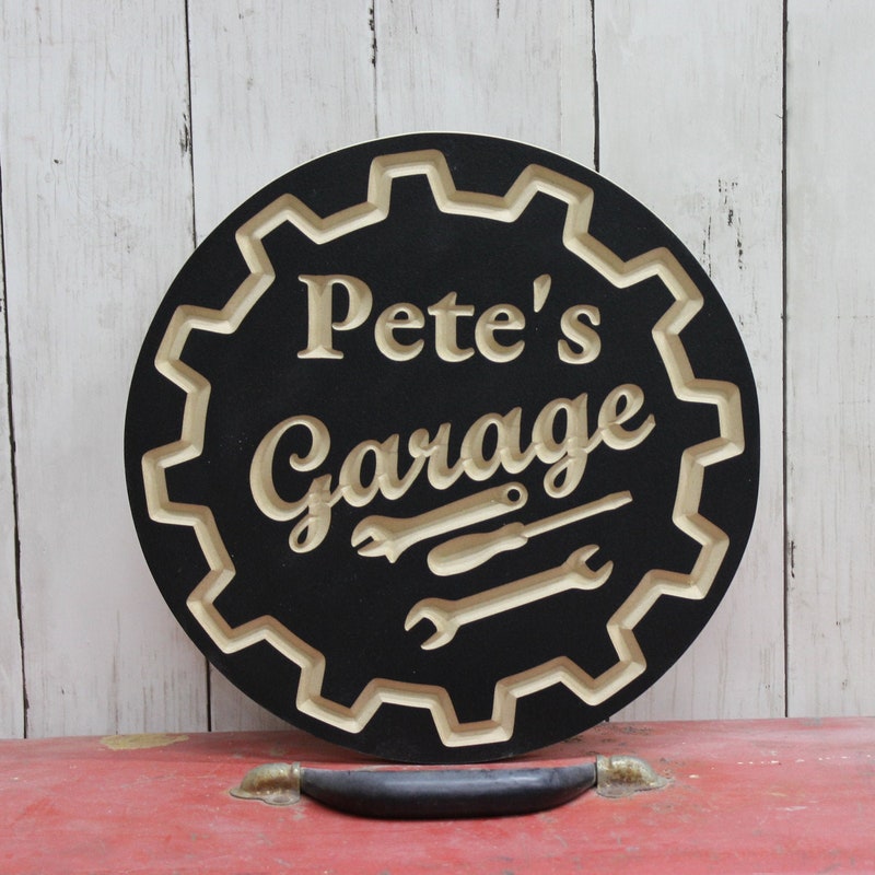 Wood Garage Sign - Etsy