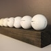 Golf Ball Shelf Golf Ball Wall Display Wall Golf Ball Stand Man Cave ...