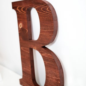 Large Wood Letters, Rustic Letter Cutout, Custom Wooden Wall Decor ...
