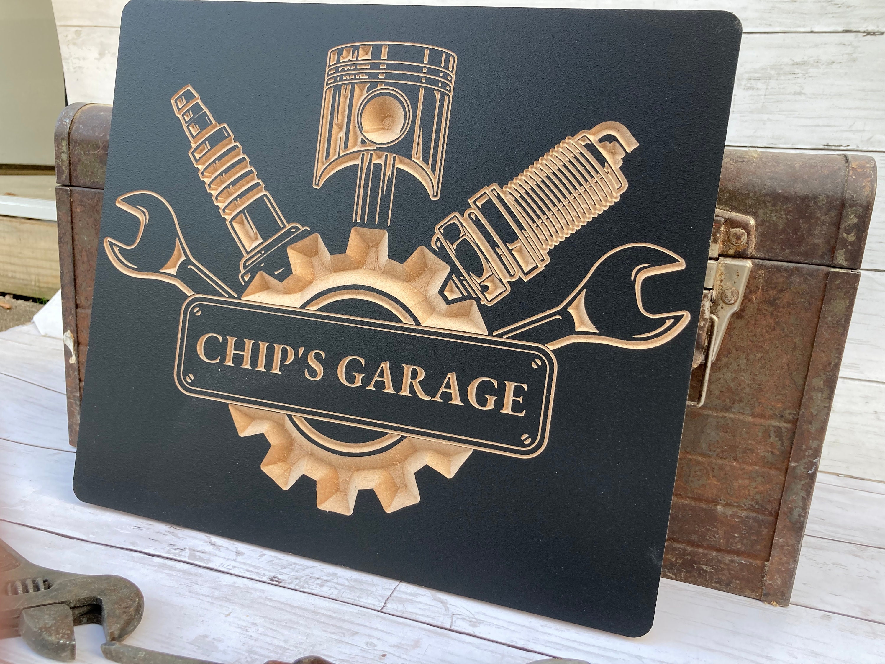 Workshop Sign Customized Shop Sign Personalized Garage - Etsy
