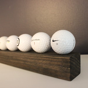 Golf Ball Shelf | Golf Ball Wall Display | Wall Golf Ball Stand | Man ...