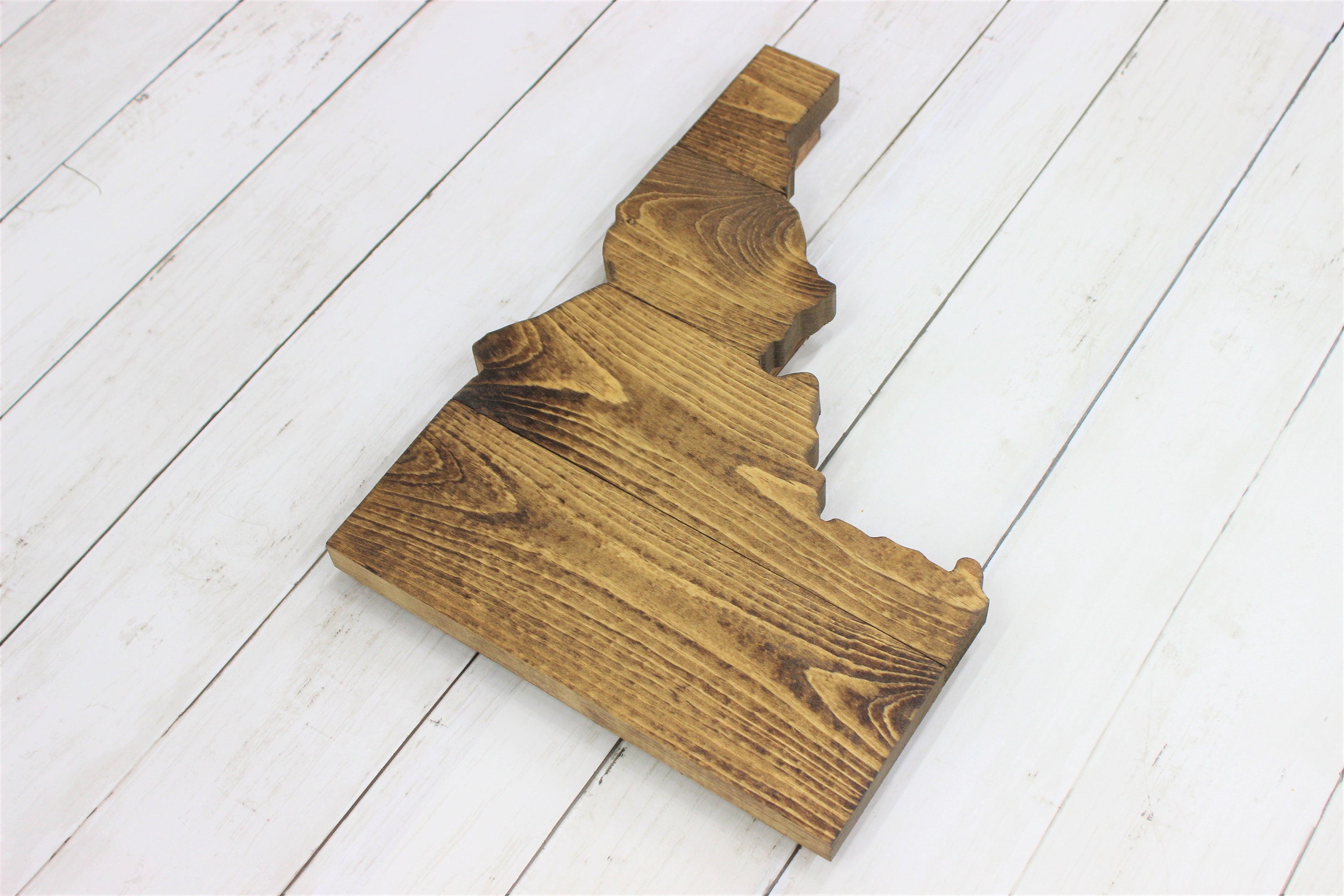 Wooden Idaho State Sign Shaped Large Wall Cutout Decor Art - Etsy