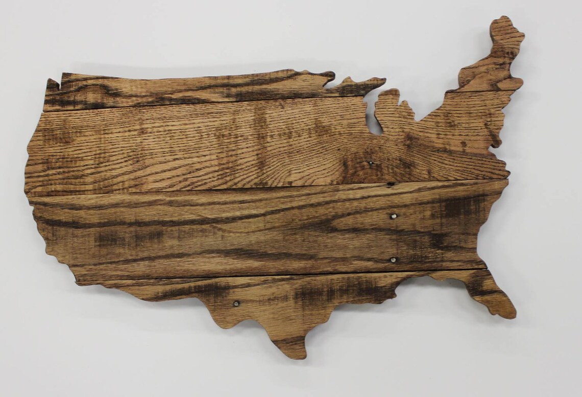 United States Sign United States Map United States Cutout - Etsy