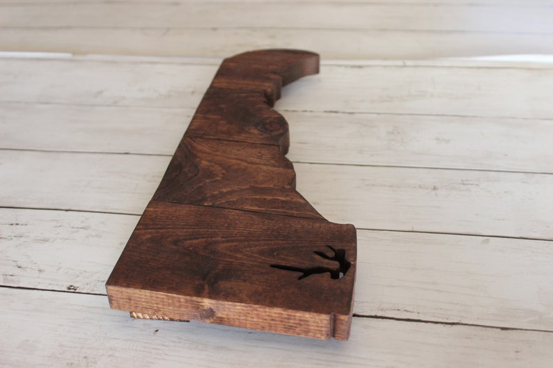 Wooden Delaware State Sign Shaped Wall Art Large Cutout Gift | Etsy