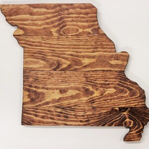 Missouri Sign | Rustic Missouri State Sign | Missouri Home Decor | Wood ...