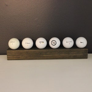 Golf Ball Shelf | Golf Ball Wall Display | Wall Golf Ball Stand | Man ...