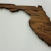 Rustic Wood State Cut Out Large State Cutout Wood State Outline Wooden ...