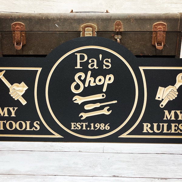 Workshop Sign - Etsy