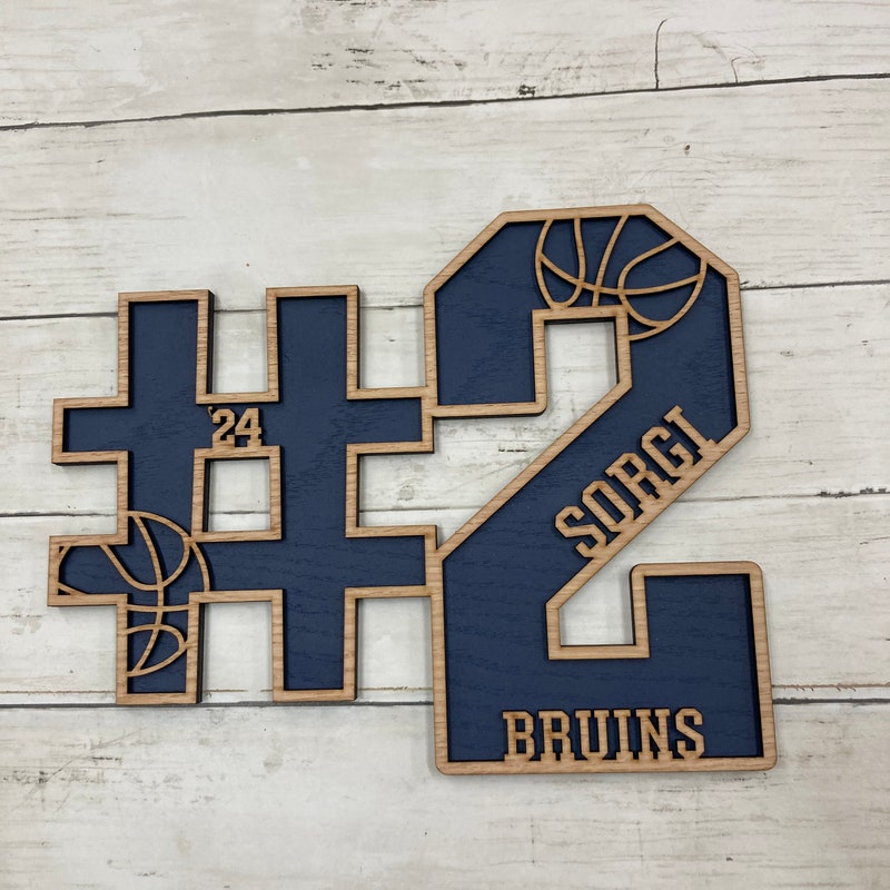 Senior Athletic Numbers - Etsy