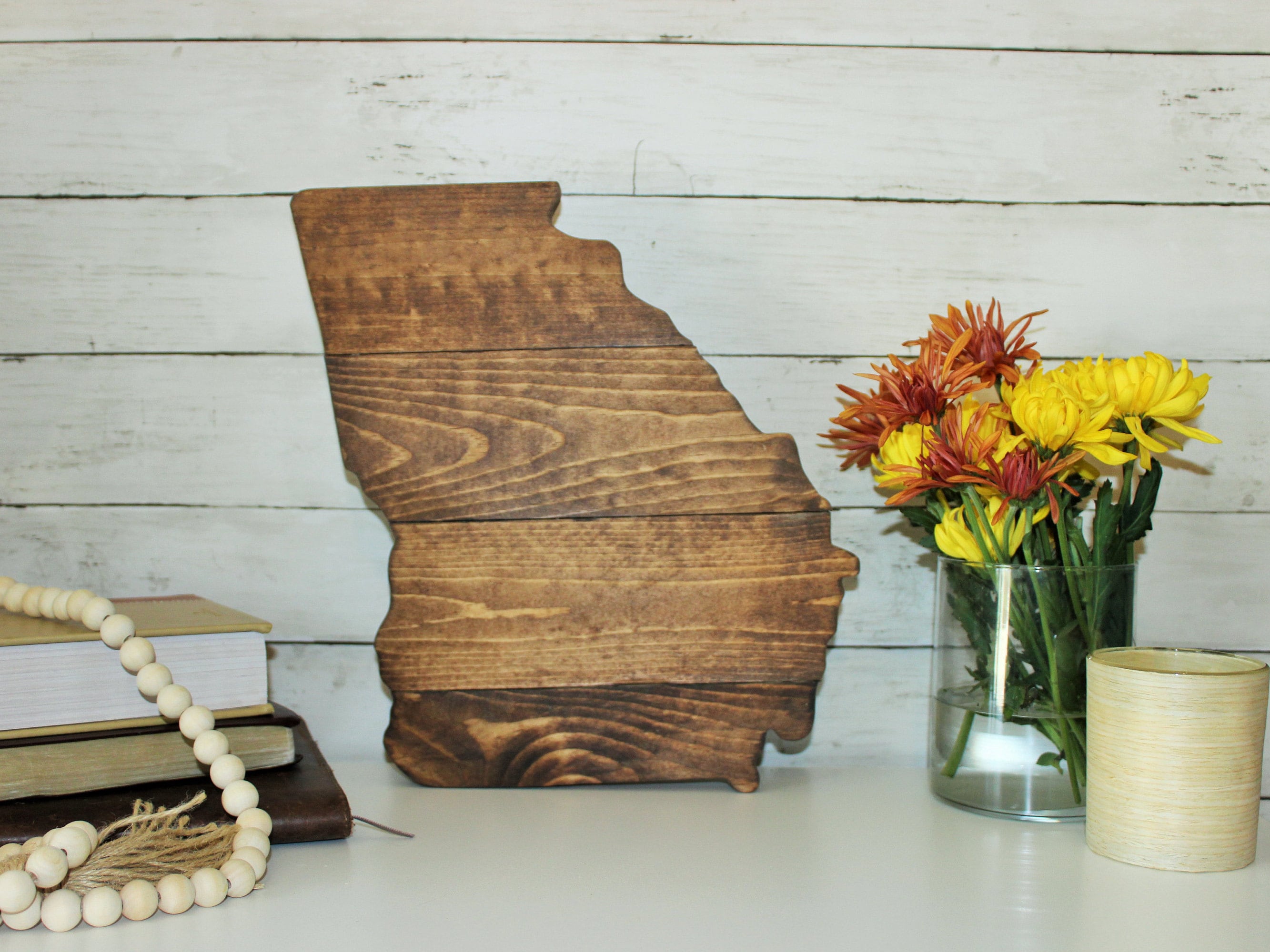 Georgia State Sign Reclaimed Wood Georgia Pallet Sign | Etsy