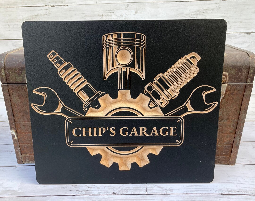 Workshop Sign Customized Shop Sign | Personalized Garage | Mechanic ...