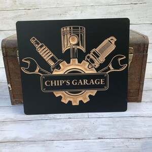 Workshop Sign Customized Shop Sign | Personalized Garage | Mechanic ...