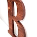 Large Wood Letters Rustic Letter Cutout Custom Wooden Wall - Etsy