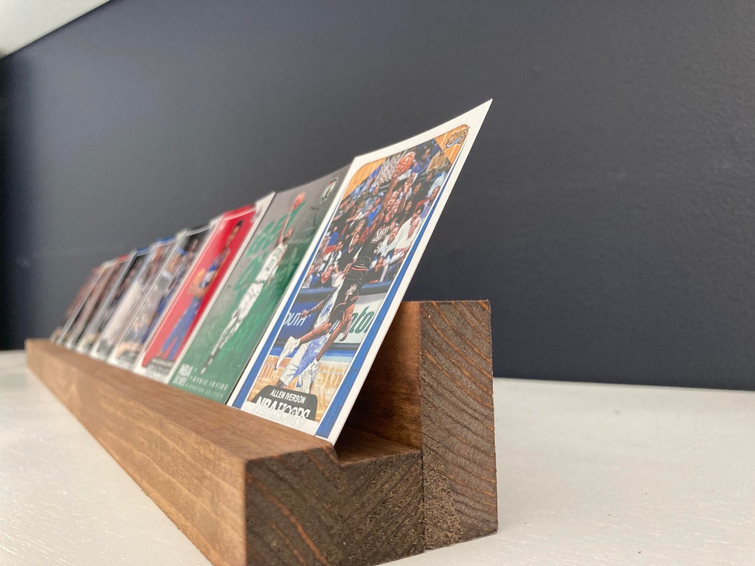 Sports Card Display Shelf for Basketball, Football, Baseball, Pokemon ...