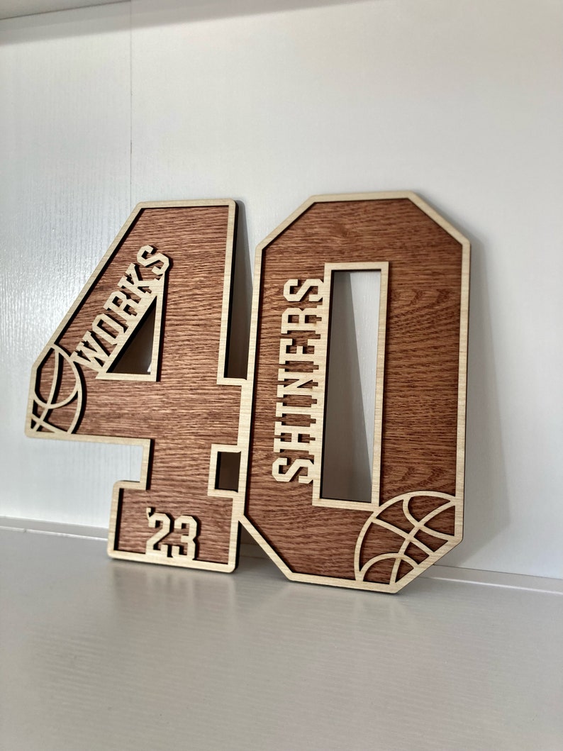 Custom Senior Athlete Number Custom Sports Plaque Sports - Etsy