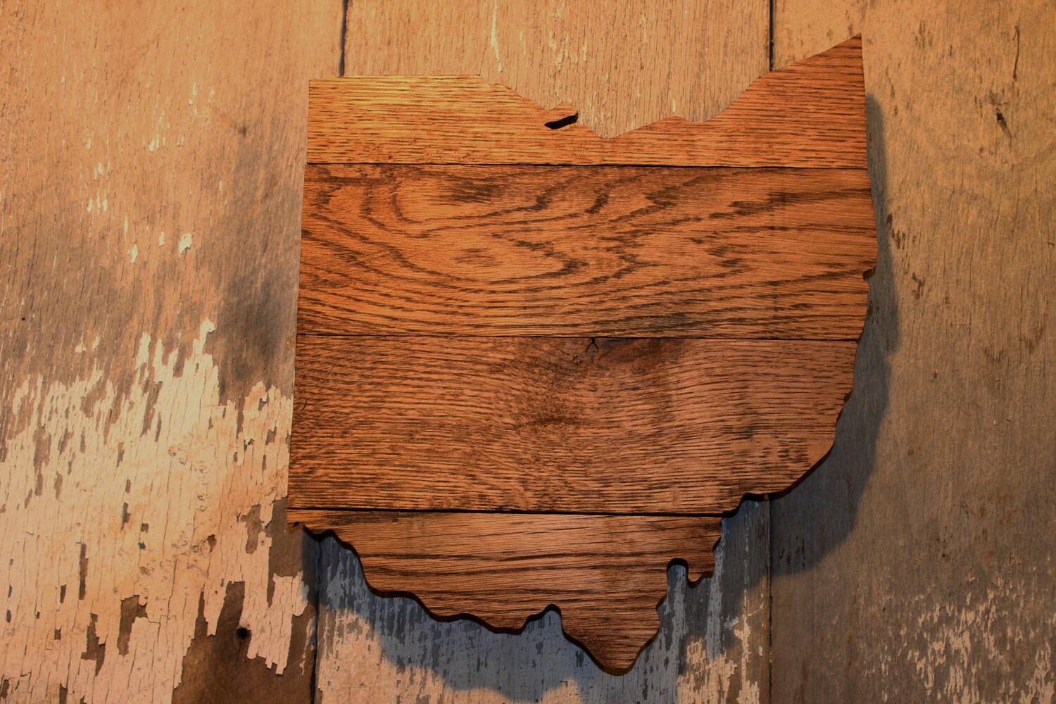 Wooden Ohio State Sign Shaped Large Cutout Wall Art Decor - Etsy