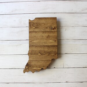 Indiana State Sign | Indiana | Indiana Wall Sign | Wall Sign | Indiana ...