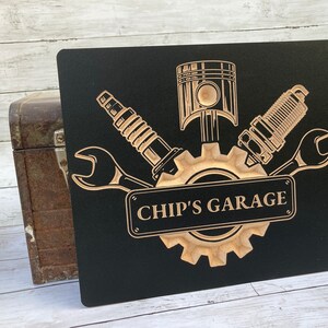 Workshop Sign Customized Shop Sign | Personalized Garage | Mechanic ...