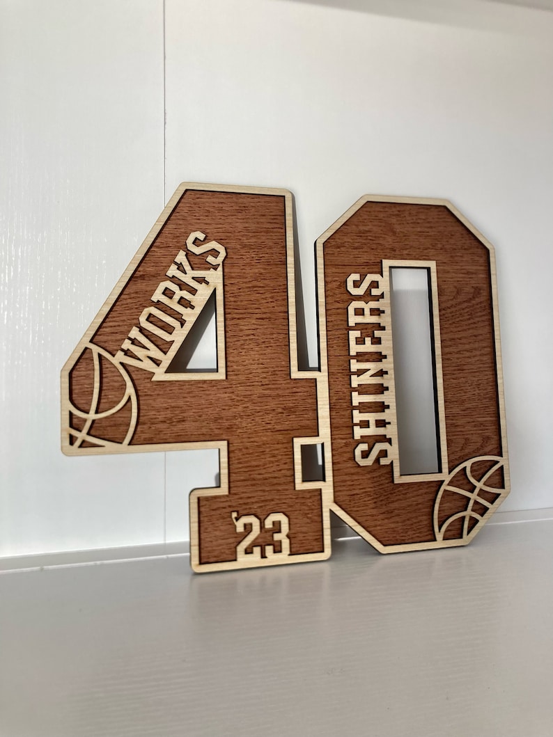 Custom Senior Athlete Number Custom Sports Plaque Sports - Etsy