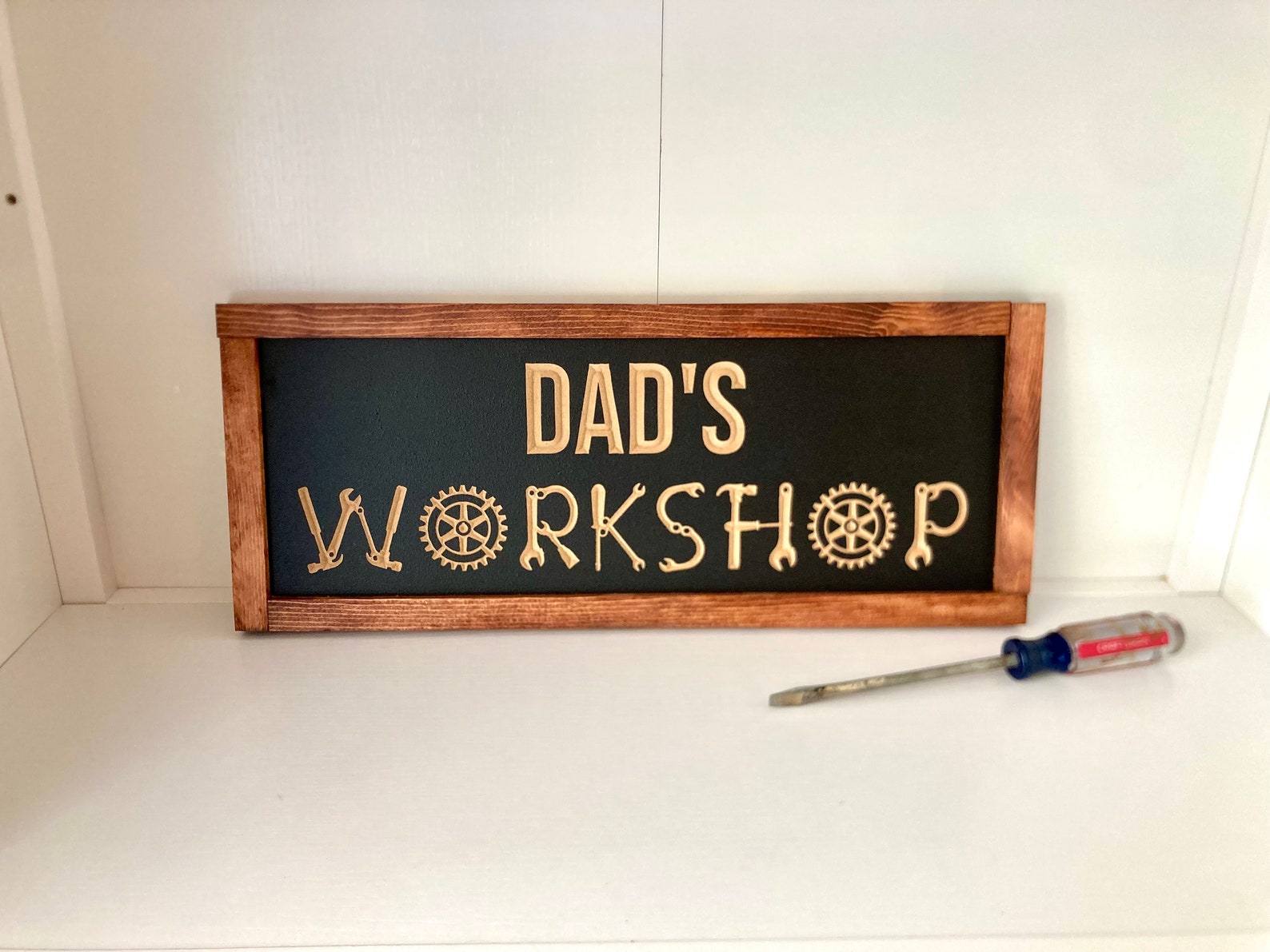 Custom Wood Workshop Sign for Garage Auto Shop Woodshop - Etsy