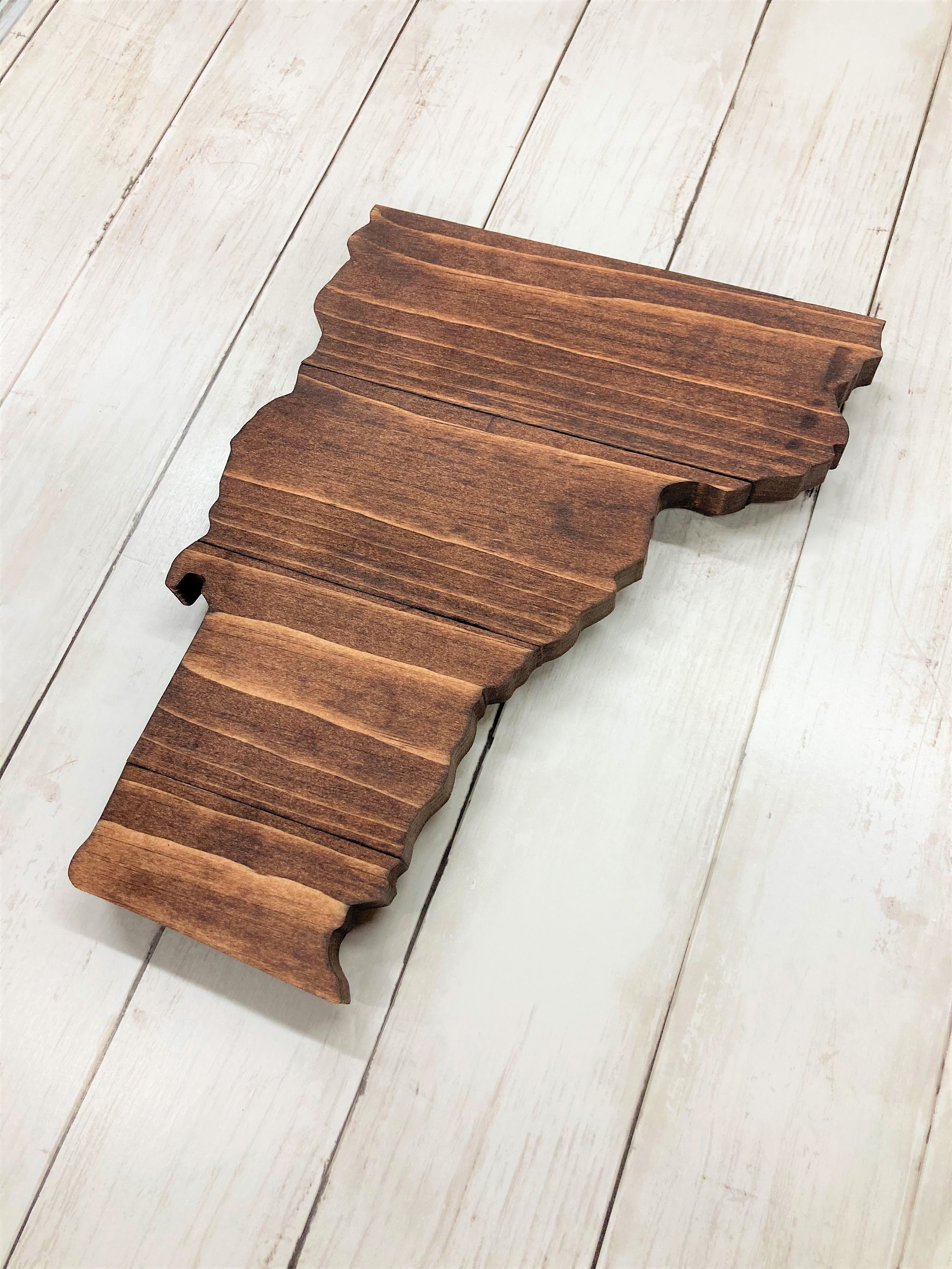 Wooden Vermont State Sign Large Cutout Shaped Wall Decor Art - Etsy