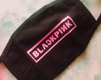 Pink face mask | Etsy