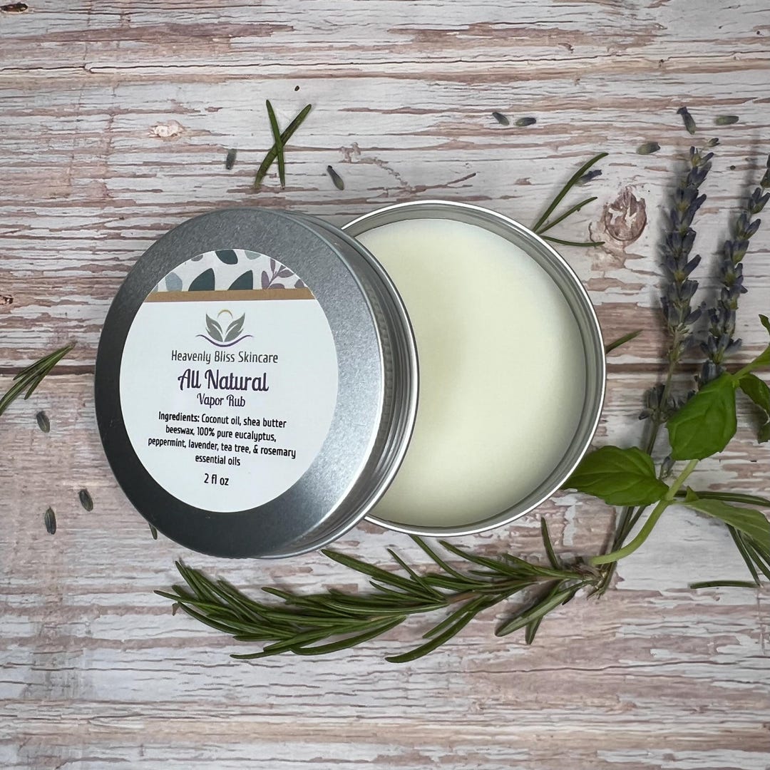 Vapor Rub - Chest Rub | All-natural | Essential Oils | 2oz - Etsy