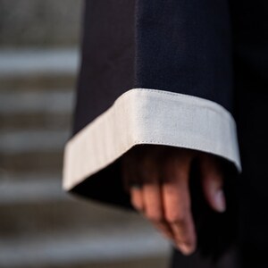 Dungeons & Dragons Wizard Robe Black/natural - Etsy