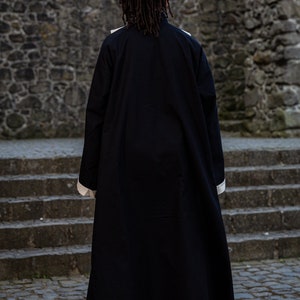 Dungeons & Dragons Wizard Robe Black/natural - Etsy