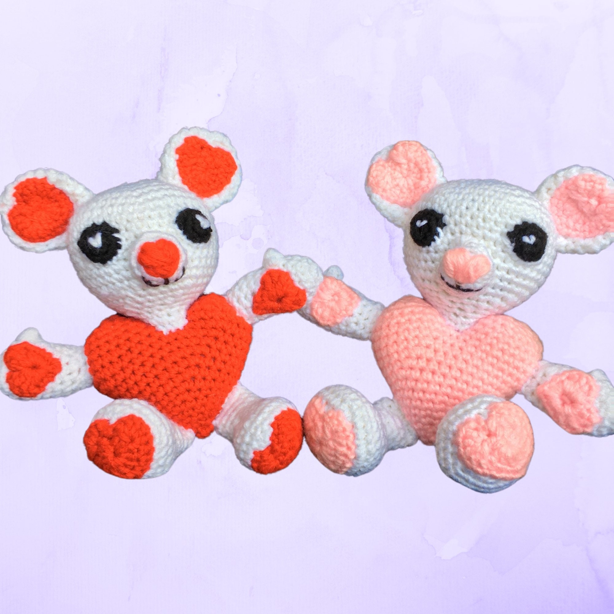 Heart Bear Toy Crochet Bear Crochet Heart Stuffed Animal - Etsy
