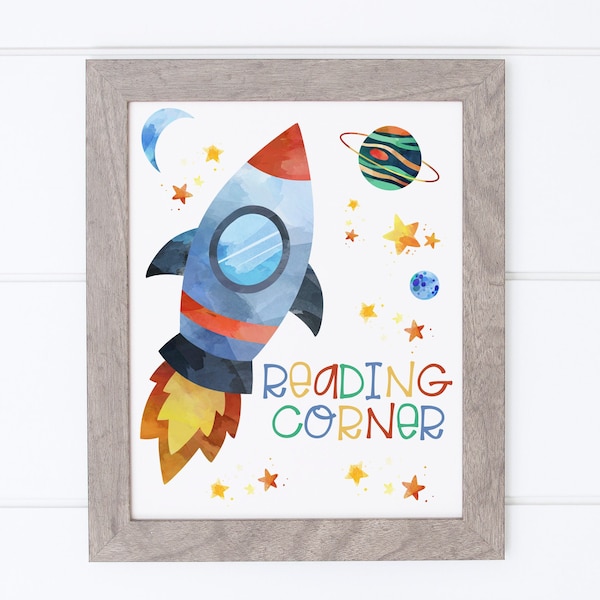 Reading Corner - Etsy