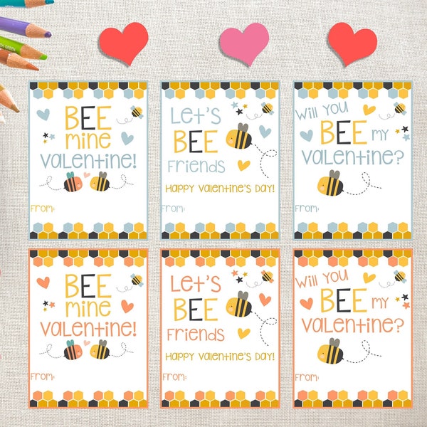 Bumble Bee Valentine - Etsy