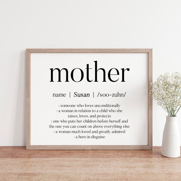 Mother Definition - Etsy