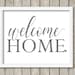 Welcome Home Printable-welcome Home Print-farmhouse Welcome Home ...
