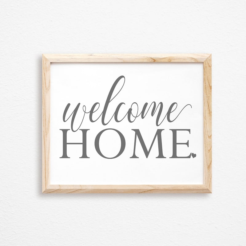 Welcome Home Decor - Etsy