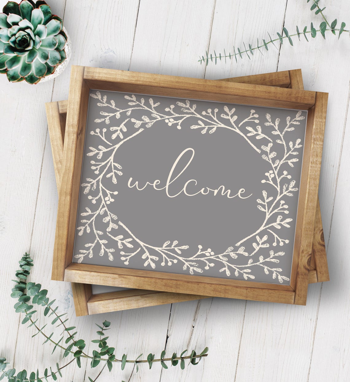 Welcome Sign-welcome Printable-welcome Print-foyer | Etsy