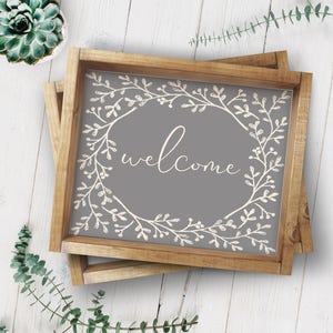 Welcome Sign-welcome Printable-welcome Print-foyer Print-entryway ...