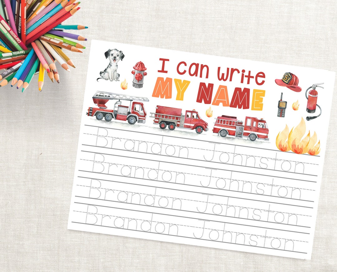 Custom Name Tracing Sheet-handwriting Practice Sheet-custom ...