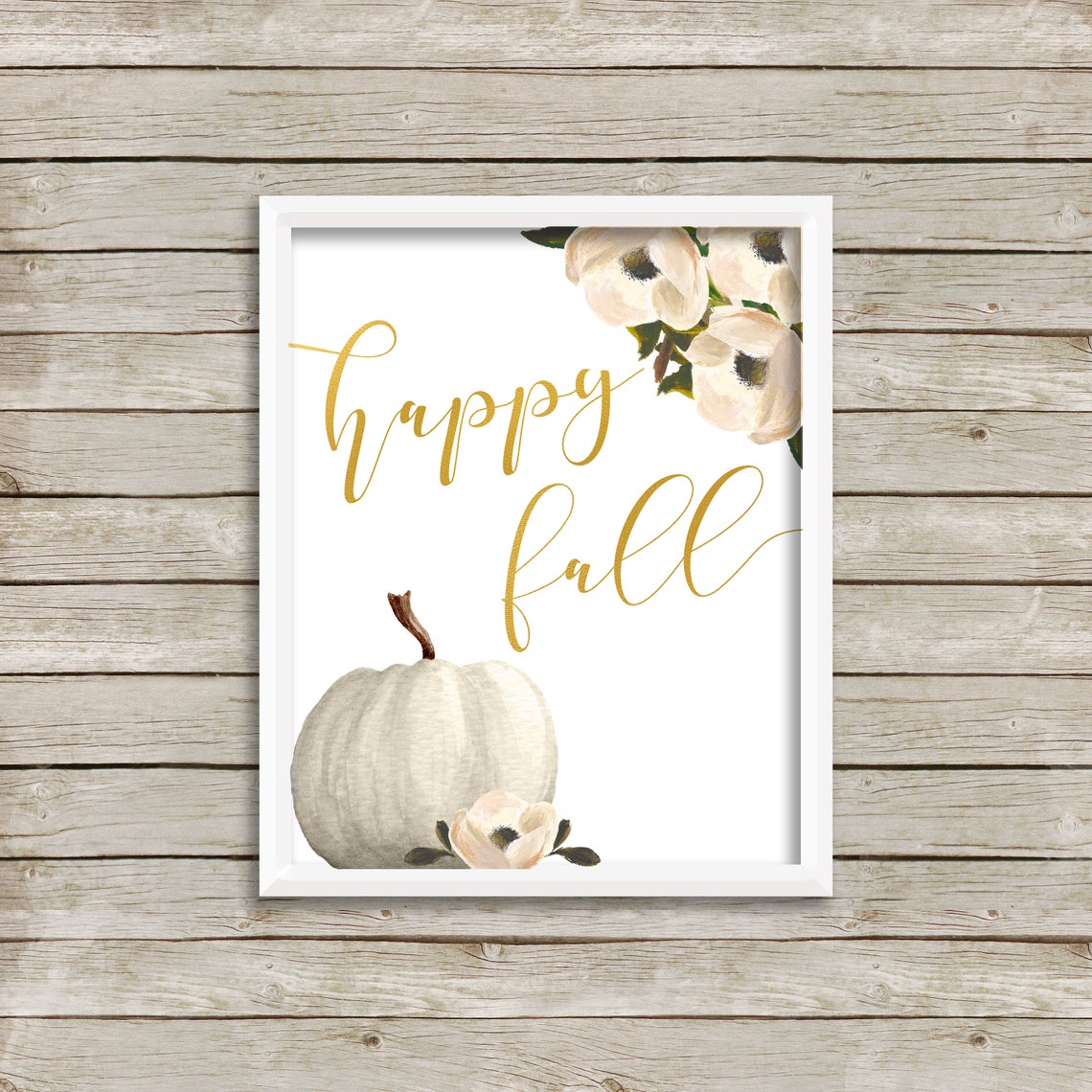 Fall Printable-happy Fall Print-happy Fall Printable-welcome - Etsy