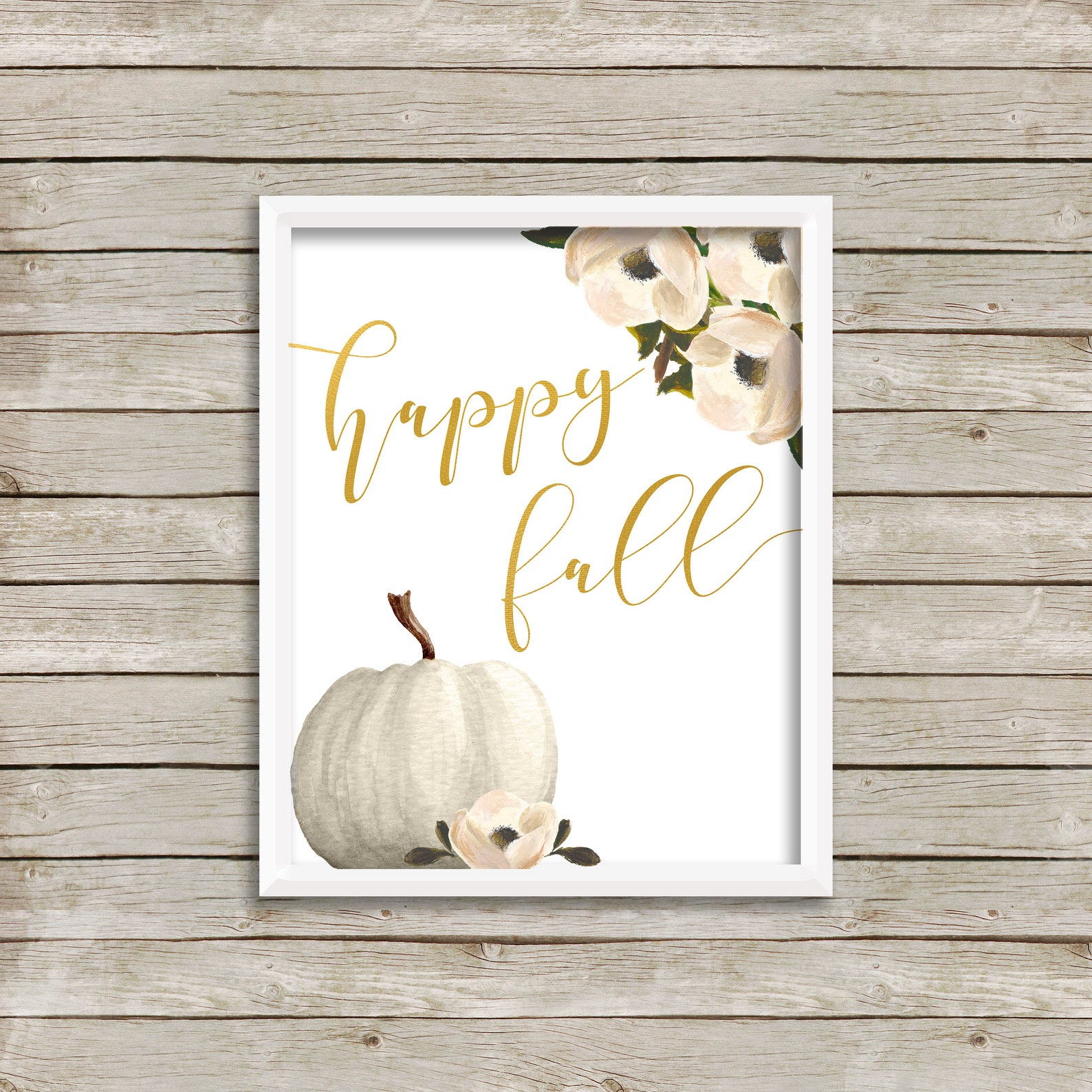 Fall Printable-happy Fall Print-happy Fall Printable-welcome - Etsy